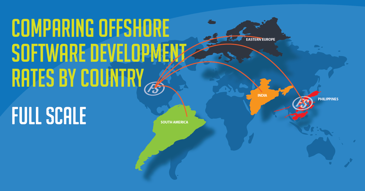 Comparing Offshore Software Development Rates By Country
